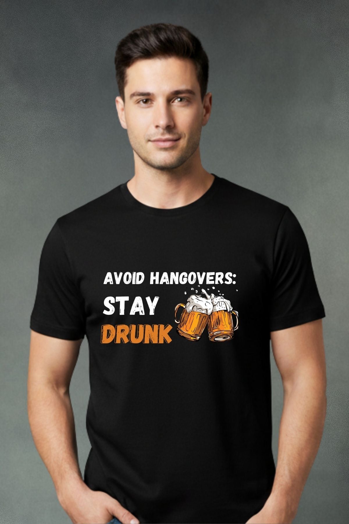 Stay Drunk Unisex T-Shirt - Comfort Meets Style – Fafo Store